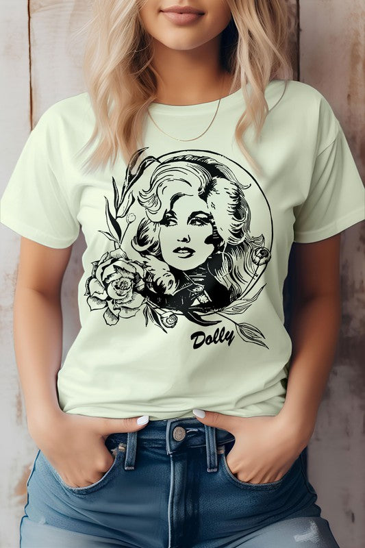 Dolly Graphic Tee – Perfect for Country Music Fans